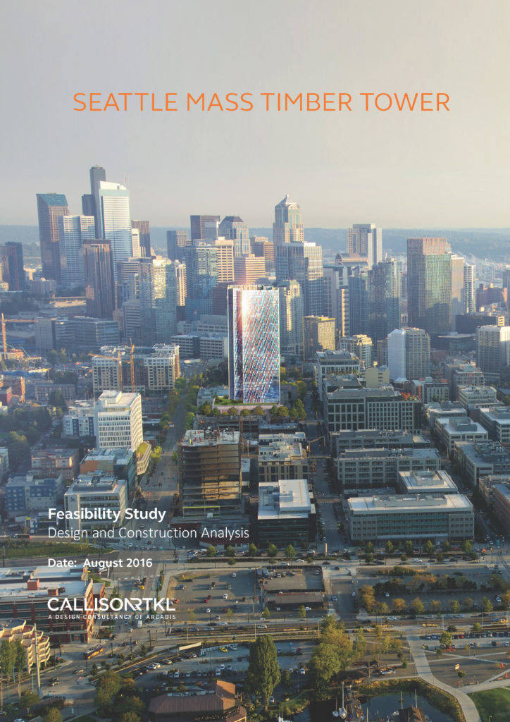 Seattle Mass Timber Tower, a new study by Callison RTKL - Real Estate